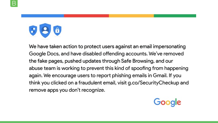 BrightTALK webinar: Google Docs Phishing Scam | Vince in the Bay